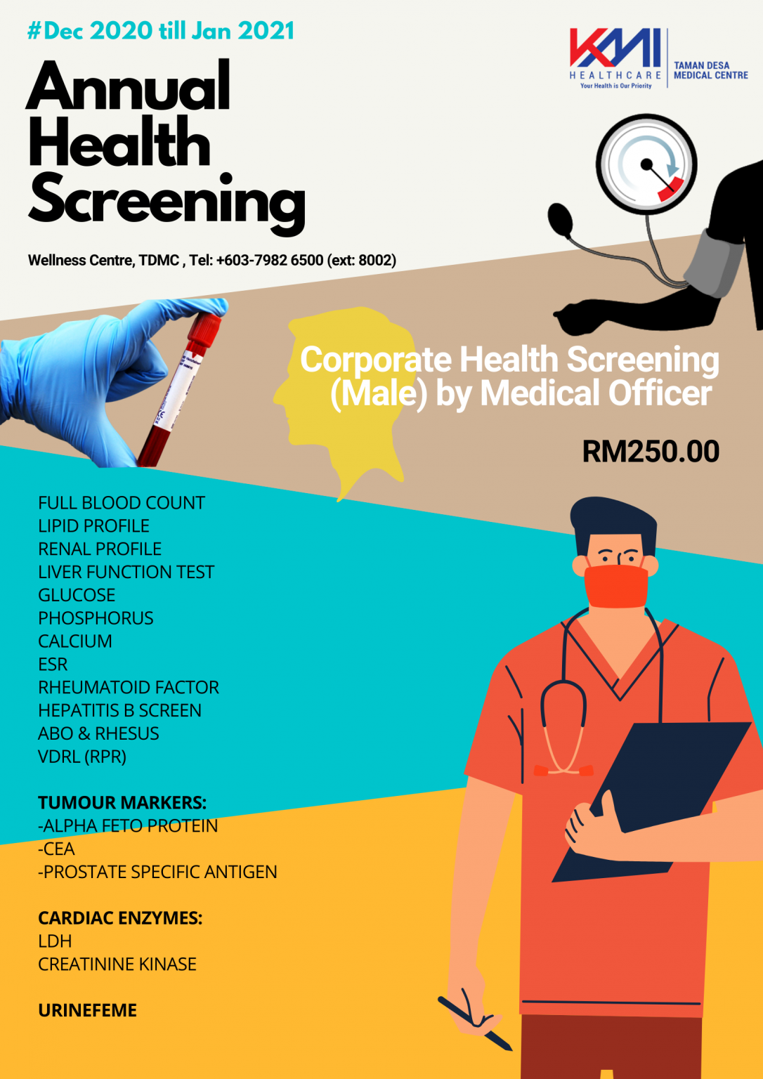 ANNUAL HEALTH SCREENING (CORPORATE PACKAGES FOR ALL) – HealthHub | KMI ...