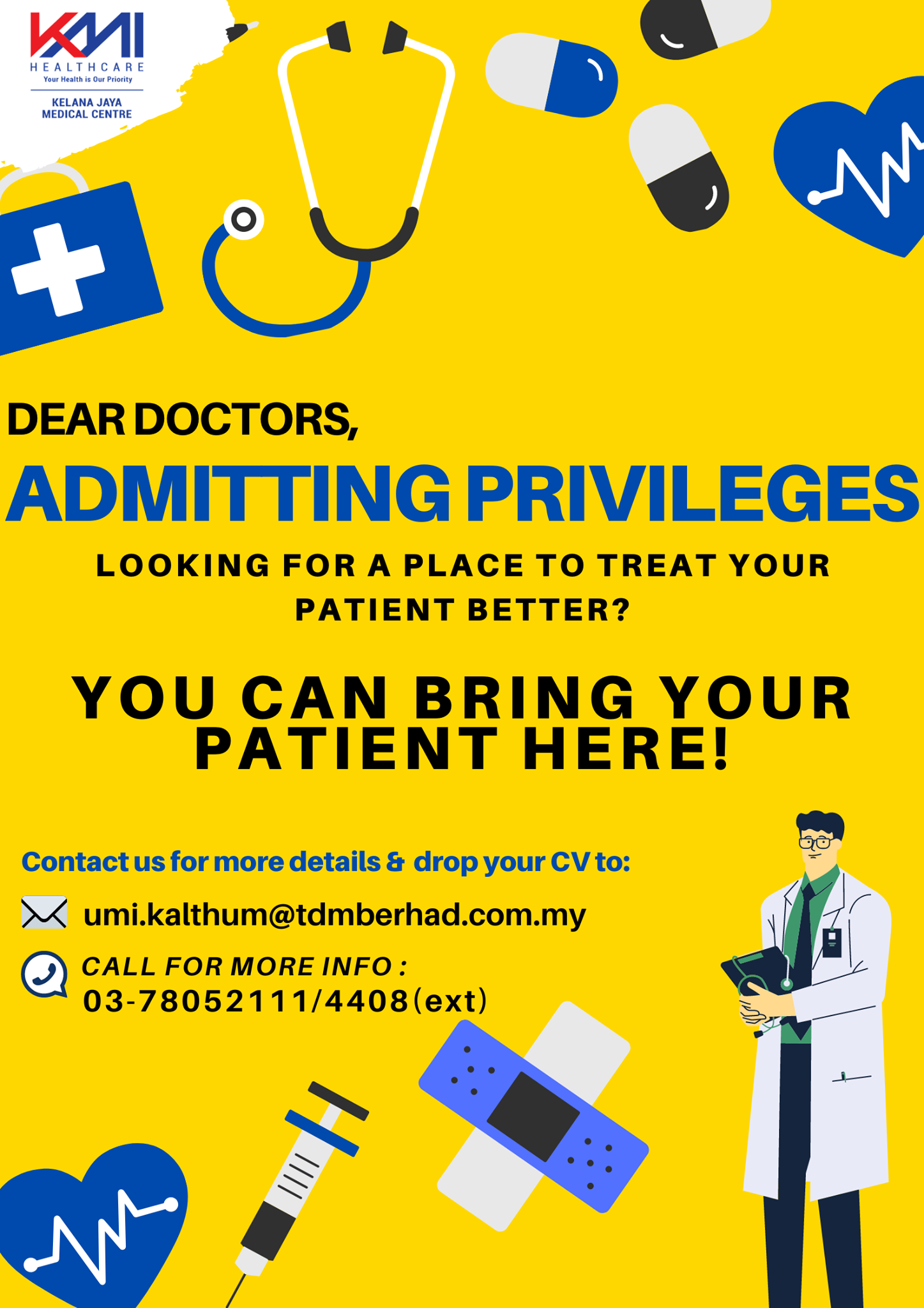 [KJMC] Admitting Privileges – HealthHub | KMI Healthcare